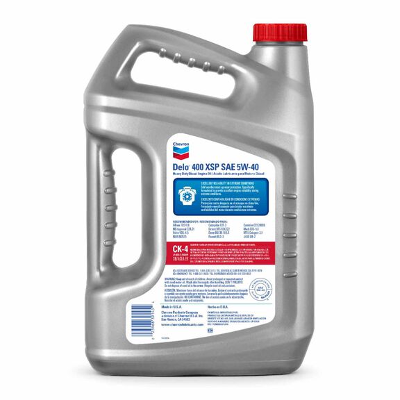 Chevron Delo 400 XSP 5W‑40 Full‑Synthetic Diesel Engine Oil