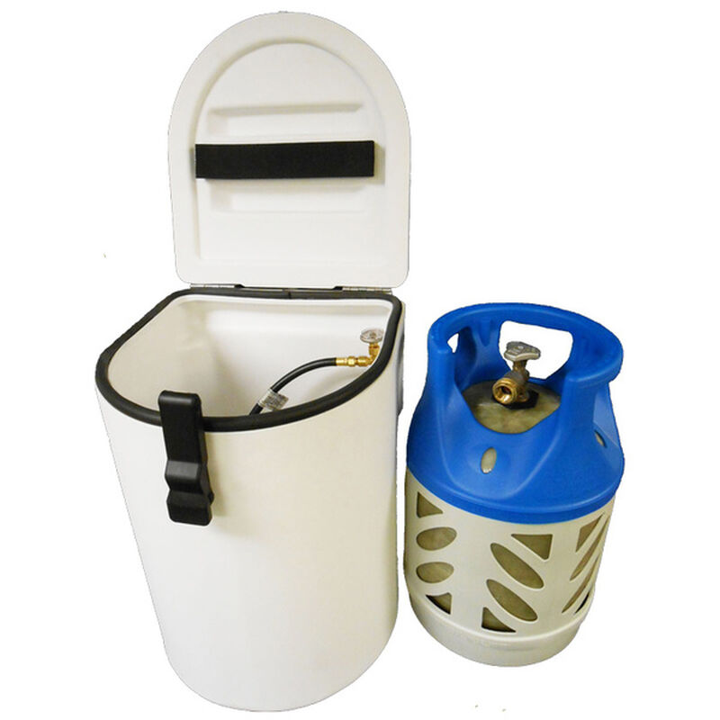 Single LPG Locker for 17 lb. or 20 lb. Propane Tanks | West Marine