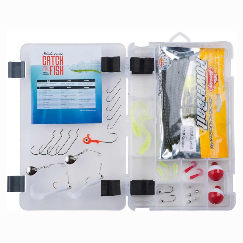 SHAKESPEARE 6' Catch More Fish Lake Pond Spinning Combo, Medium Power ...