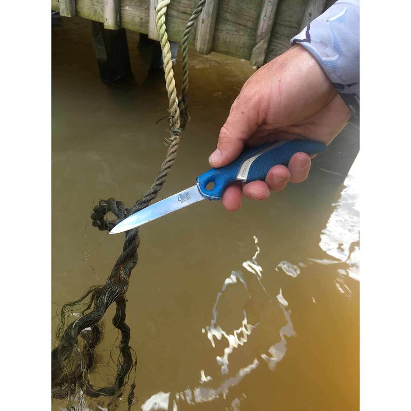 CUDA 3" Titanium Bonded Serrated Net Knife | West Marine