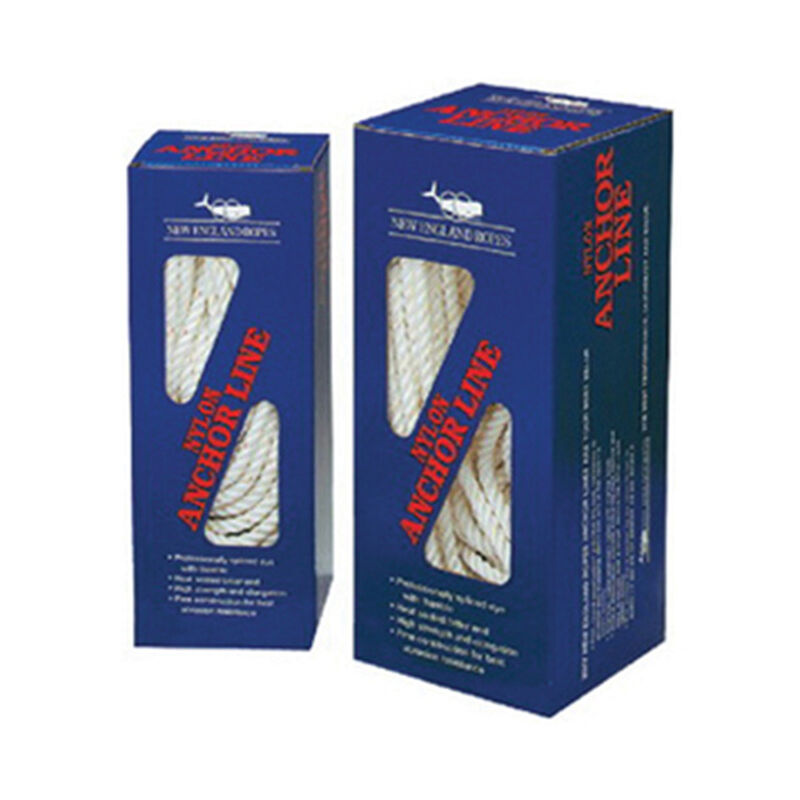 Premium Three-Strand Nylon Anchor Line Rope for 5/8" Dia., 600' L ...
