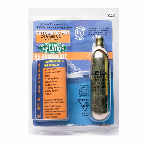 LELAND 24 Gram Inflatable PFD Rearming Kit for V85000 Series, Automatic