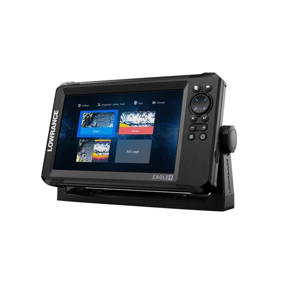 Lowrance Eagle 9 Fishfinder/Chartplotter – TripleShot