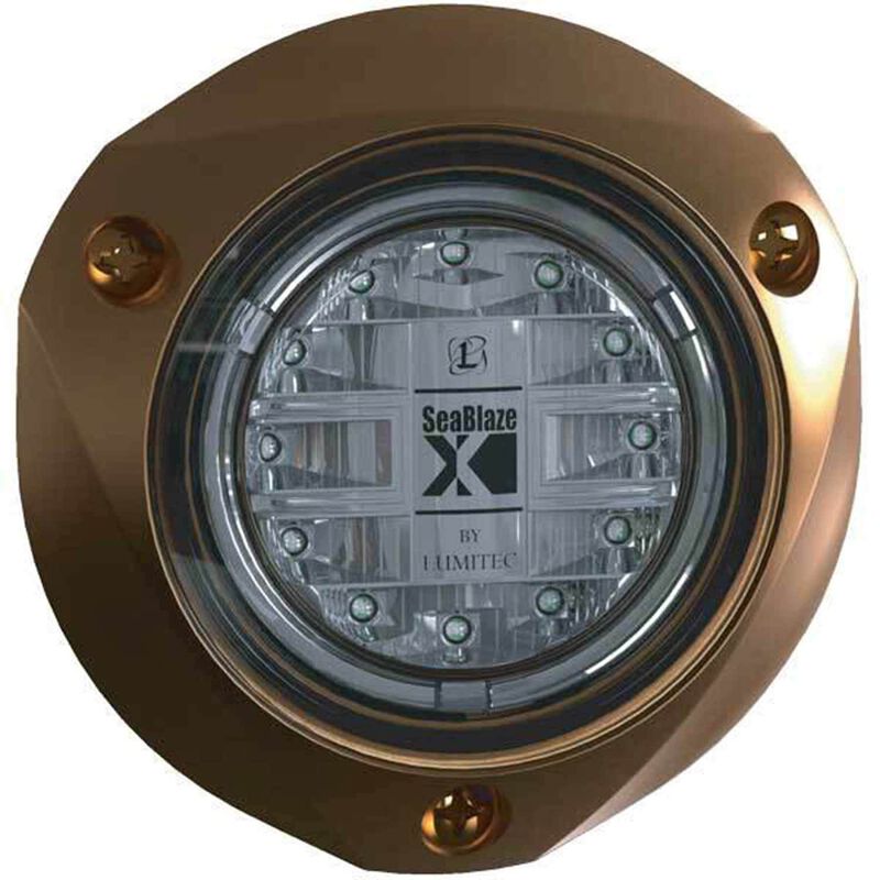 LUMITEC LIGHTING SeaBlazeX Underwater LED Light, Blue | West Marine