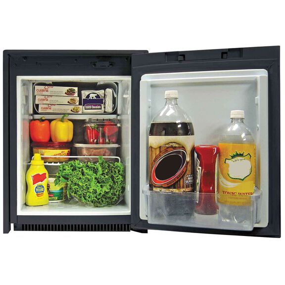 NORCOLD Universal Voltage Marine Refrigerator, Black, 1.7 cu.ft.