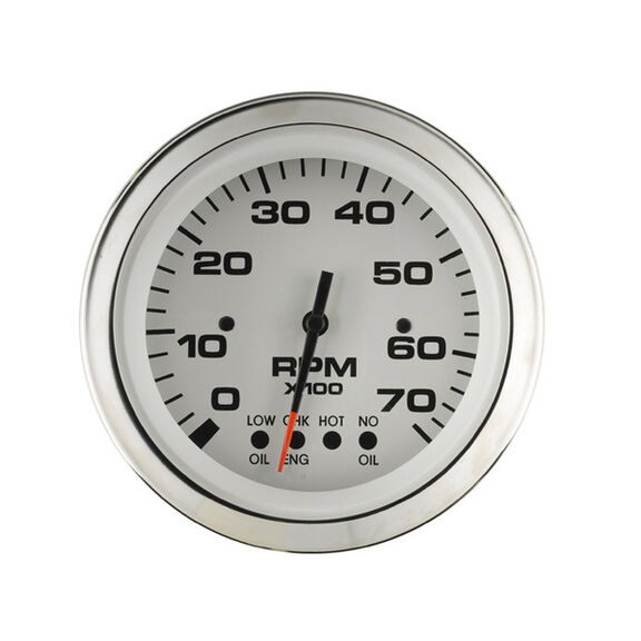 Sierra Lido Series Tachometer w/ System Check 0–7000 RPM, 3″