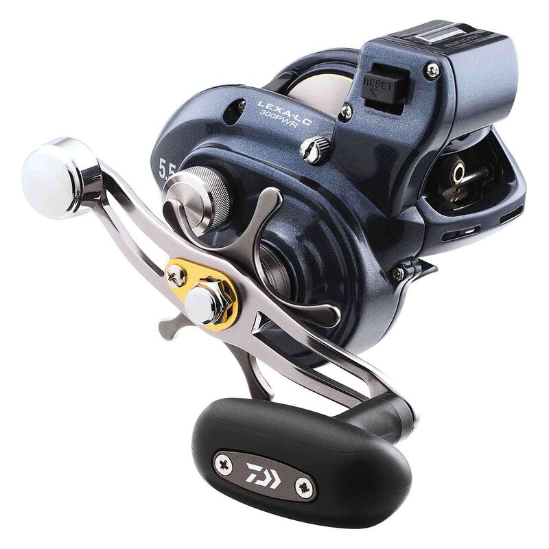 DAIWA Lexa® LC300PWR-P Line Counter Baitcasting Reel | West Marine
