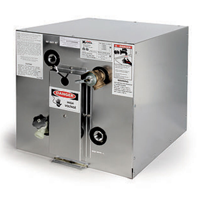KUUMA 6 Gallon Front Mount Water Heater with Rear Heat Exchanger, 120V ...