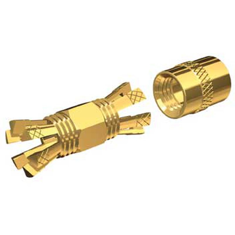 SHAKESPEARE PL-258 Gold-Plated Center-Pin Connector, RG-8X or RG-58/AU ...