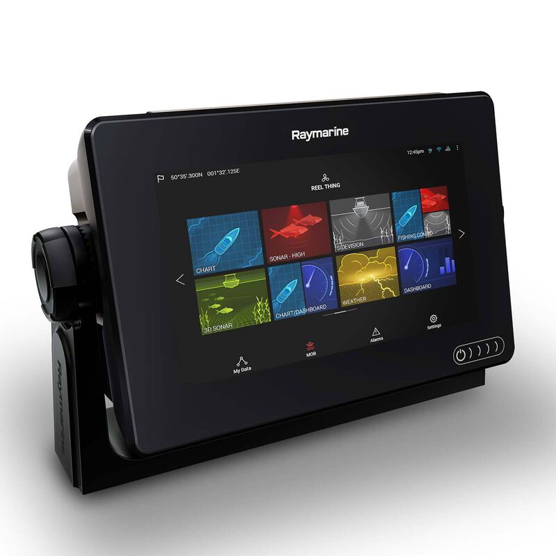 RAYMARINE AXIOM 7 RV Multifunction Display with RealVision Transducer ...