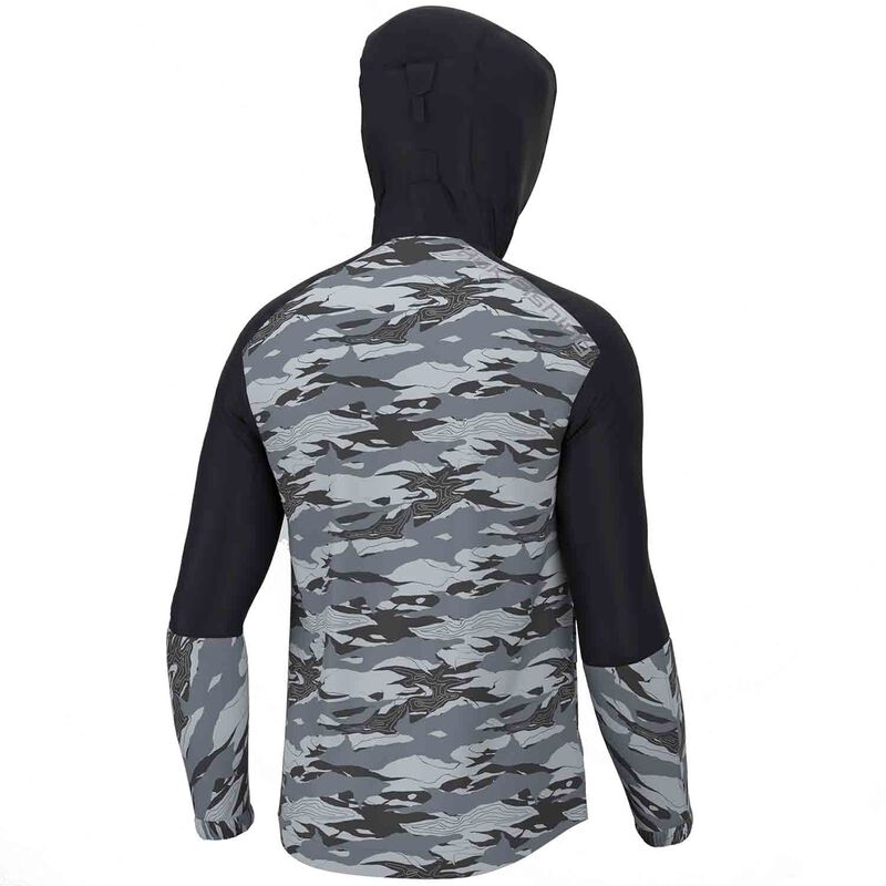 HUK Men's Grand Banks Tidal Map Jacket | West Marine