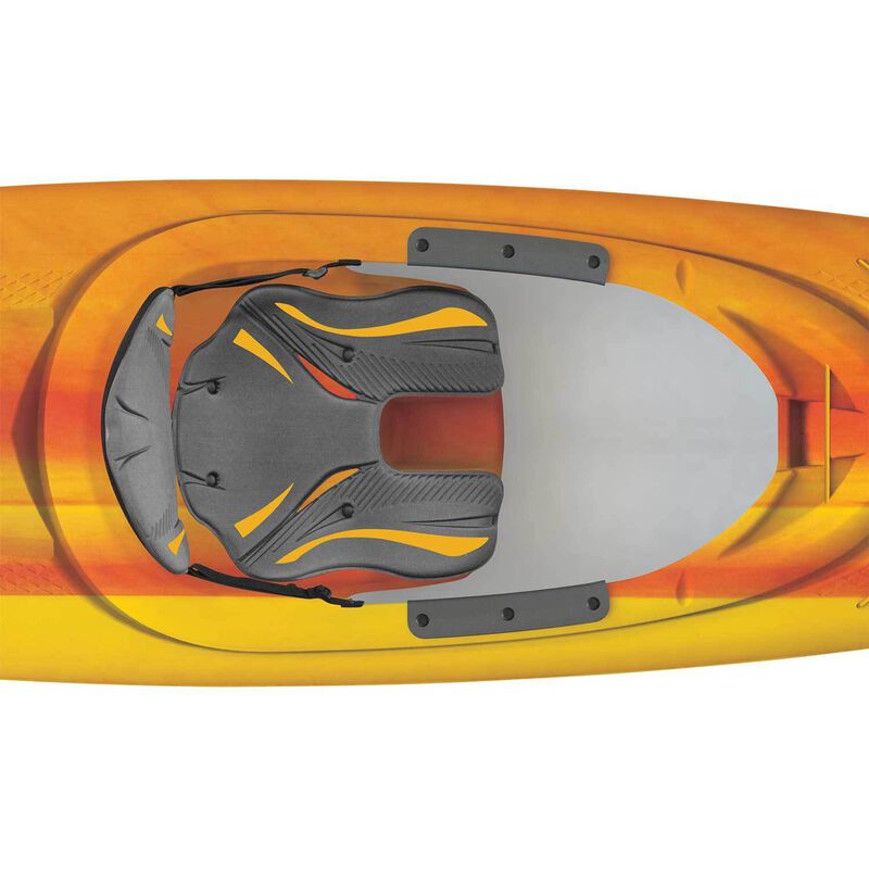 PELICAN Intrepid 120X Sit-Inside Kayak, Red/Yellow/White | West Marine