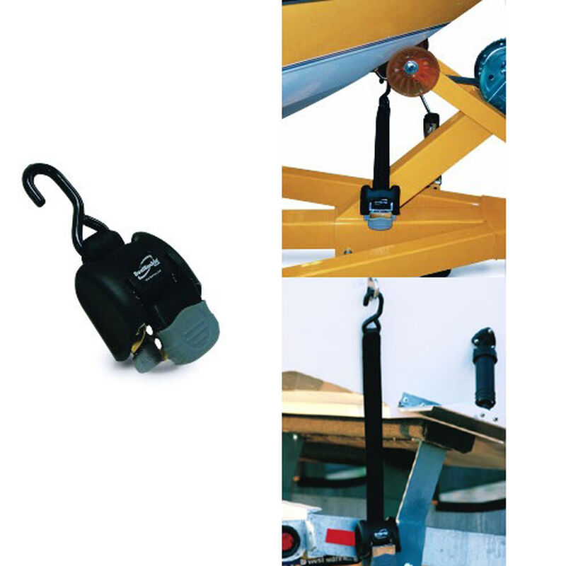 BOAT BUCKLE Retractable Tiedowns | West Marine