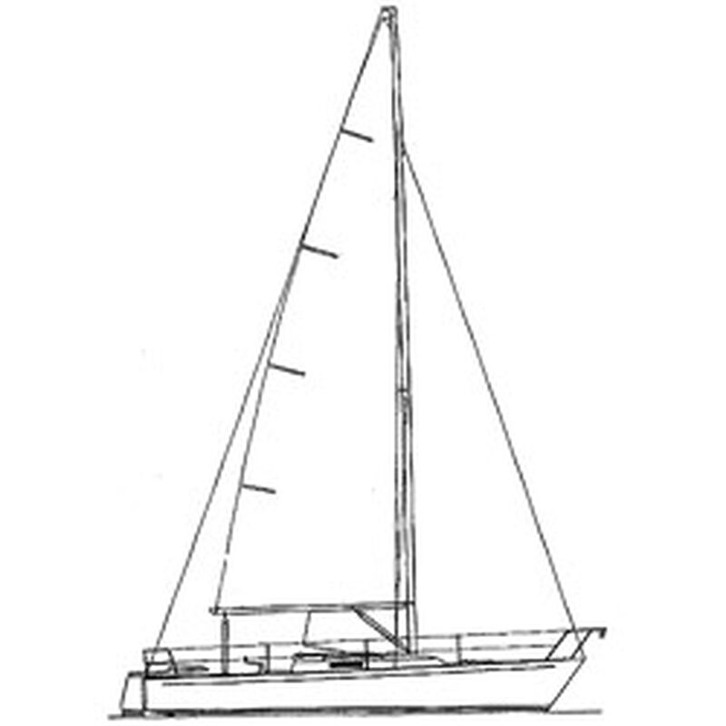 WEST MARINE MAIN HALYARD, 95' LOA, New England Ropes' Endura Braid ...