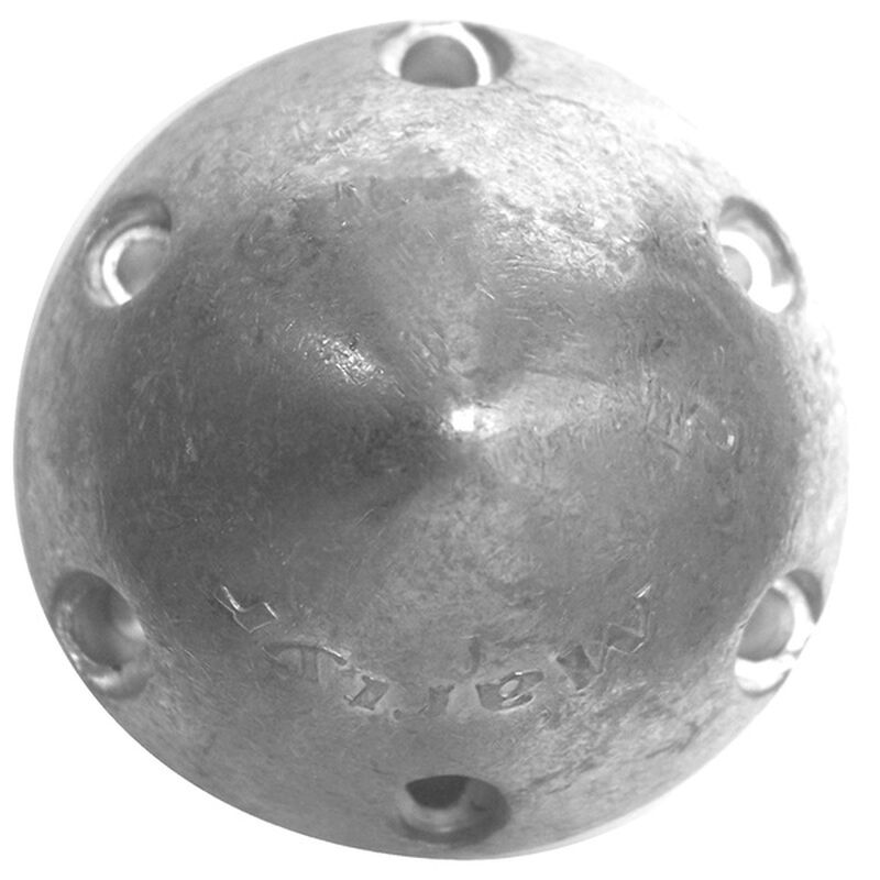 MARTYR 83mm Max Prop Aluminum Anode, OD: 3 1/8" (79mm), Length: 2 1/4 ...