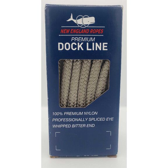 NEW ENGLAND ROPES Premium Nylon Double Braid Dock Line