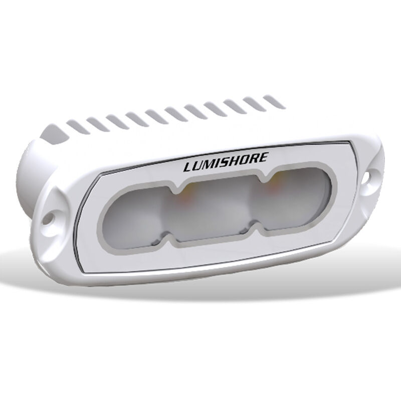 LUMISHORE Lumishore 4" LUX LED Floodlight, 1,050 Lumen, CRGBW | West Marine