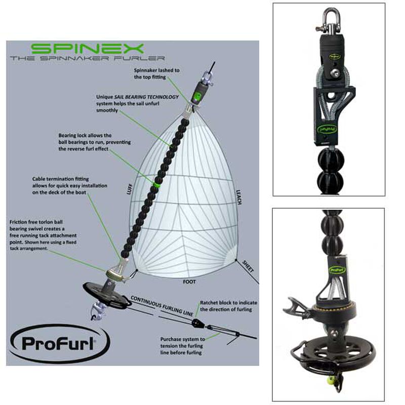 WICHARD SPINEX Top Down Spinnaker Furlers | West Marine