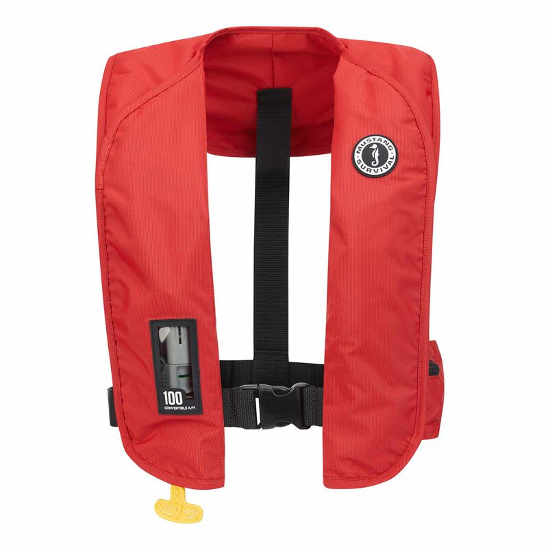 MUSTANG SURVIVAL MIT 100 Convertible Automatic/Manual Inflatable PFDs ...