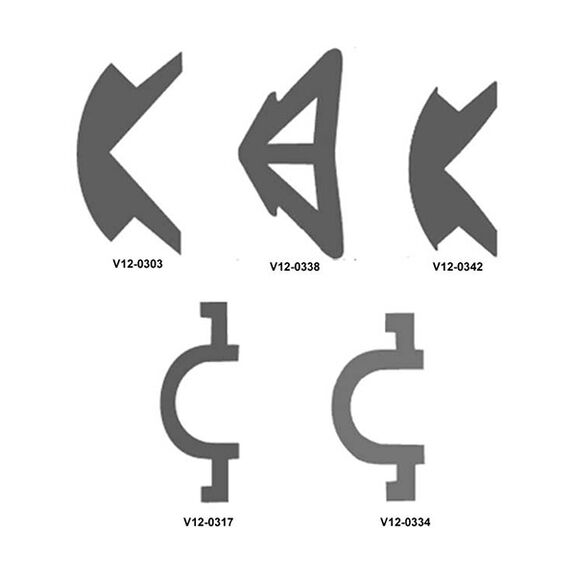 TACO MARINE Flexible Vinyl Rail Inserts