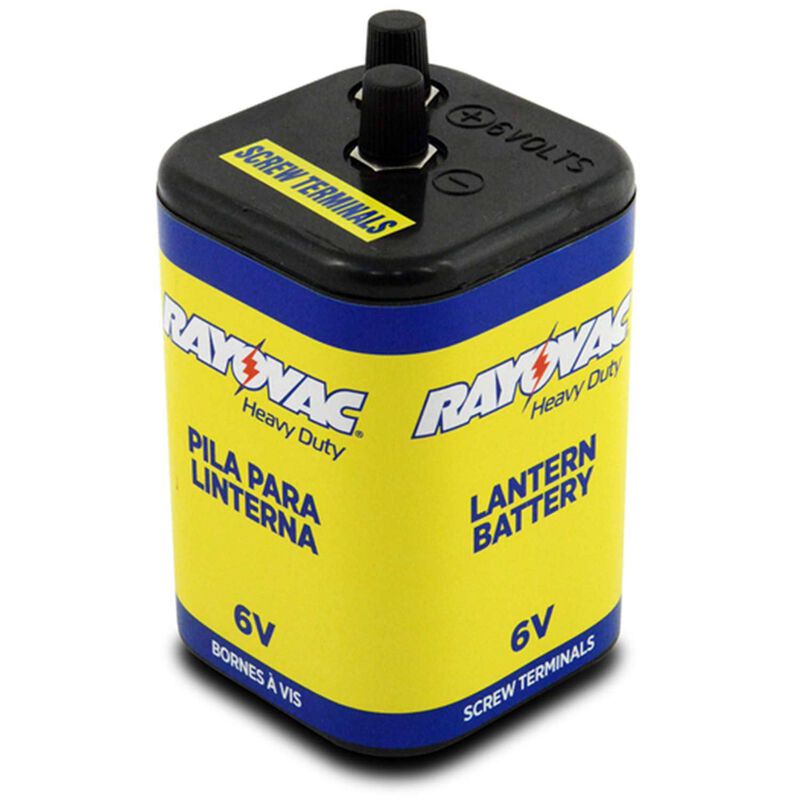 RAY-O-VAC Carbon Zinc "6V" Battery Screw Top | West Marine