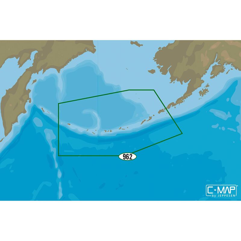 NA-Y962 Unimak Pass to Attu Island C-MAP MAX-N+ Chart C-Card | West Marine