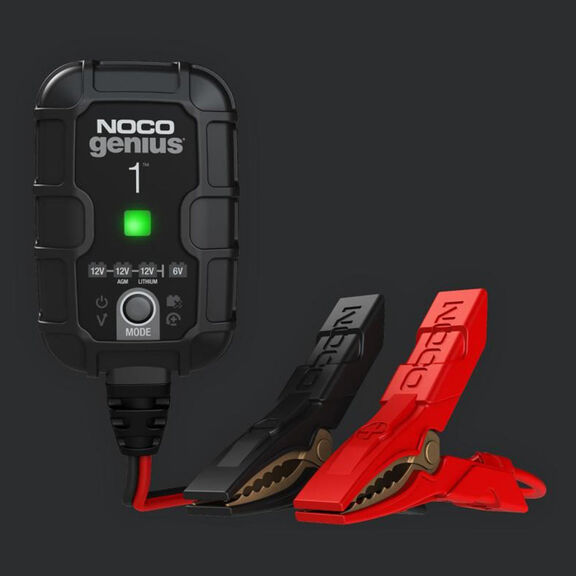 NOCO Genius 1A Battery Charger 6V/12V Portable Smart Charger