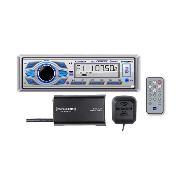 Dual MXD378SXM Marine Receiver – SiriusXM & Bluetooth
