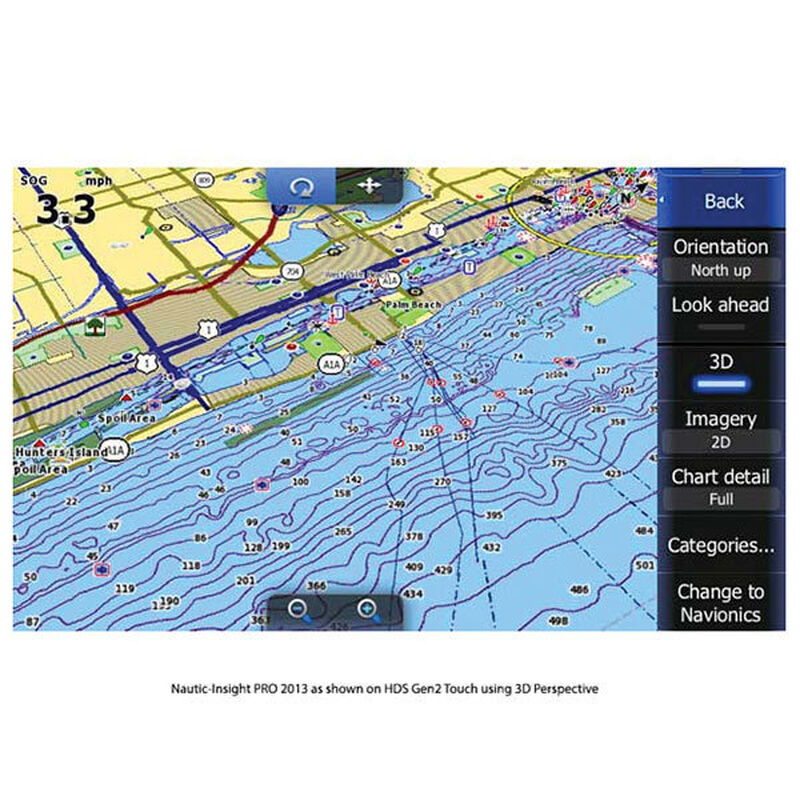 LOWRANCE Nautical Insight Pro 2013 for HDS, HDS Gen2, HDS Gen2 Touch ...