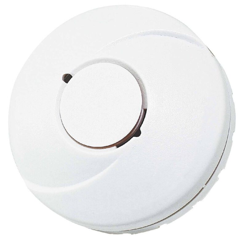 MTI INDUSTRIES Safe-T-Alert Photoelectric Smoke Alarm With Silence ...