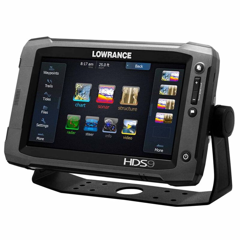 LOWRANCE HDS-9 Gen2 Touch Fishfinder/Chartplotter with 83/200/Structure ...