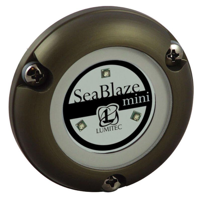 LUMITEC LIGHTING SeaBlaze Mini LED Underwater Light, Spectrum RGBW ...