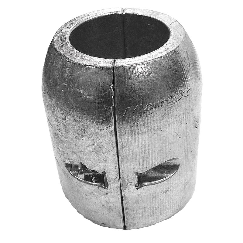 MARTYR Aluminum Clamp Shaft Anode, 1 1/4" | West Marine