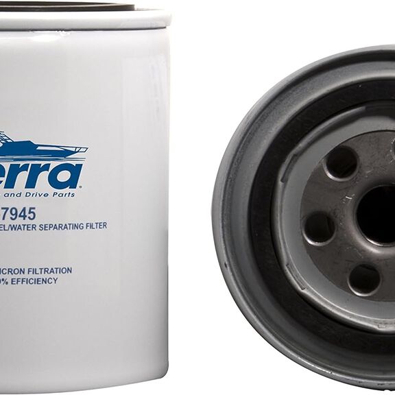 Sierra Fuel Filter/Water Separator Kit 3/8" Aluminum Tall