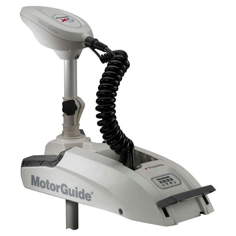 MOTORGUIDE Xi3-55 GPS Saltwater Bow-Mount Trolling Motor, 54" Shaft, 55 lb. Thrust | West Marine
