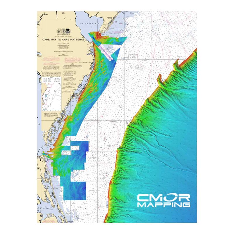 CMOR MAPPING MIDA001R - Mid Atlantic Electronic Chart, for Raymarine ...