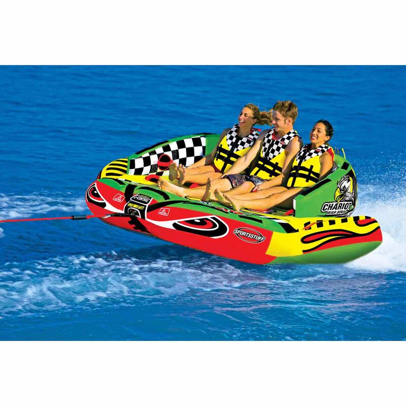 SPORTSSTUFF Chariot Warbird 3-Person Towable Tube | West Marine