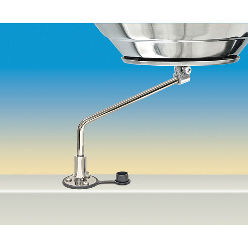 Magma Marine Kettle Grill Flush Deck Socket Mount | West Marine