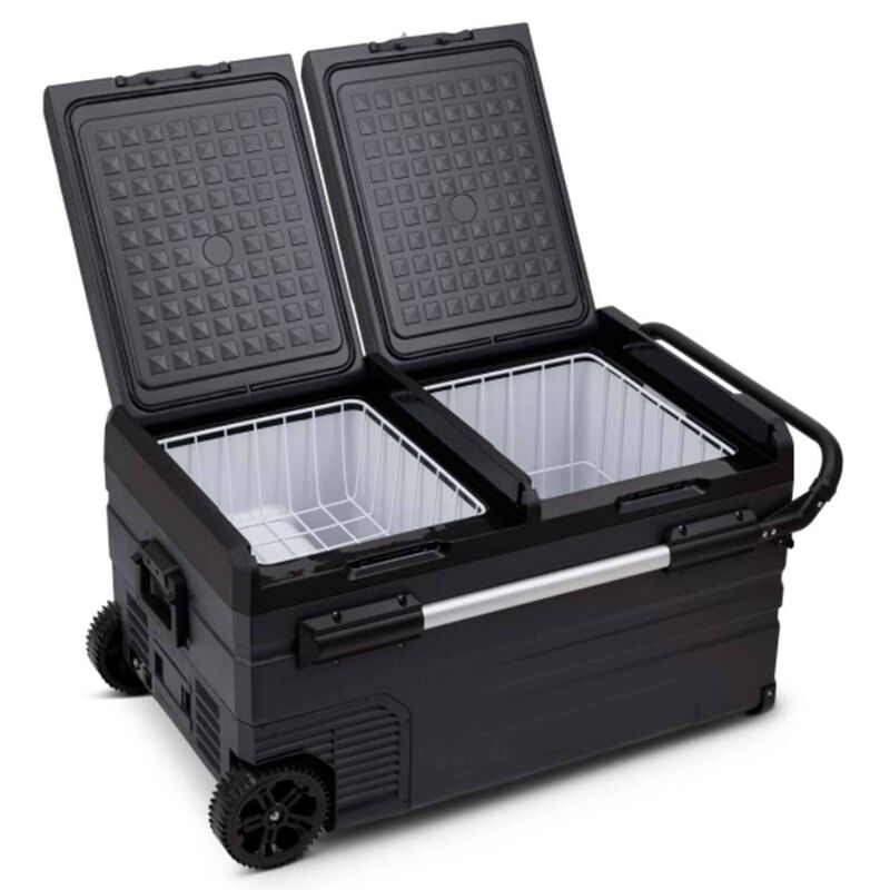 NEW AIR 80 qt. Portable Electric Camping Refrigerator/Freezer | West Marine