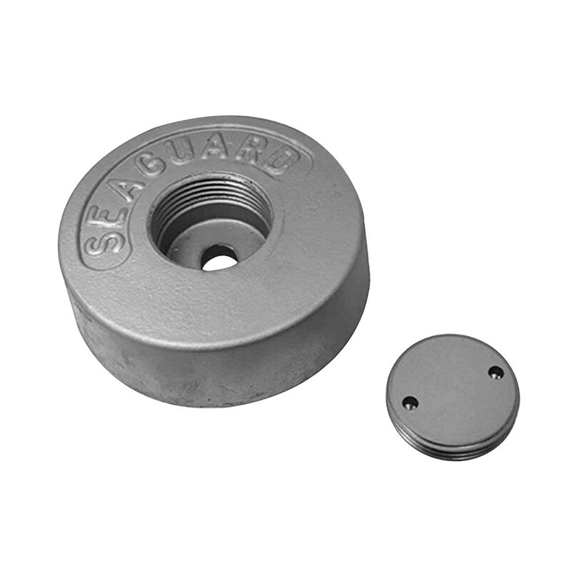 MARTYR Aluminum Round Plate Flange Anode, 0.63" x 5.5" x 1.57" | West ...