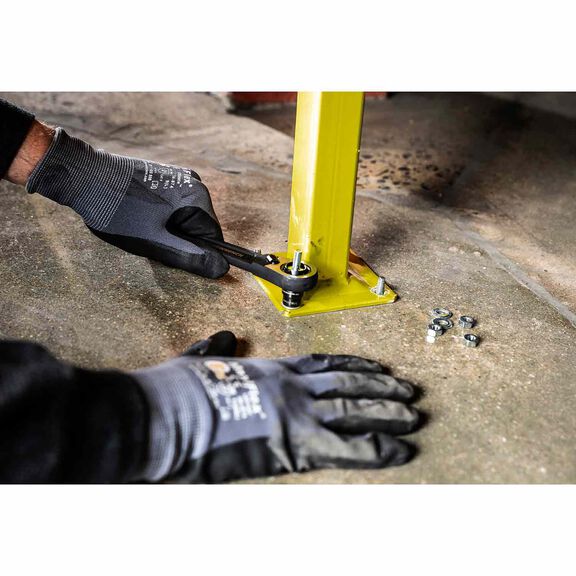 GEARWRENCH 11-Piece Adjustable Wrench with 8 Metric Pass Thru Socket Set