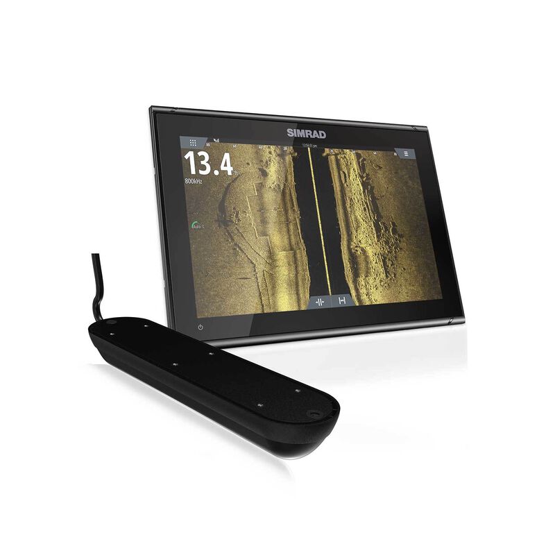 SIMRAD GO12 XSE Fishfinder/Chartplotter Combo with Active Imaging ...