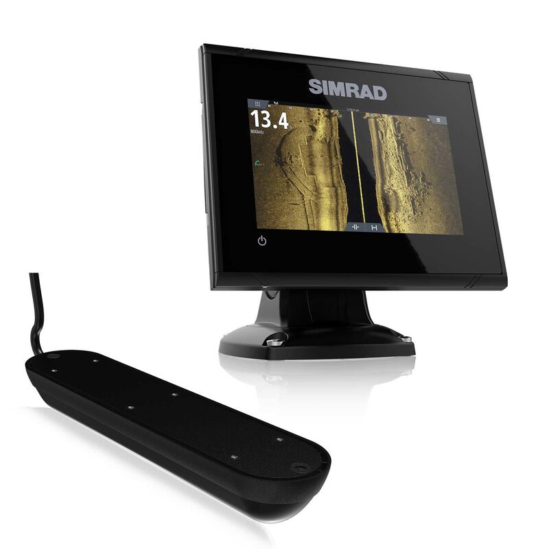 SIMRAD GO5 XSE Fishfinder/Chartplotter Combo with Active Imaging 3-In-1 ...