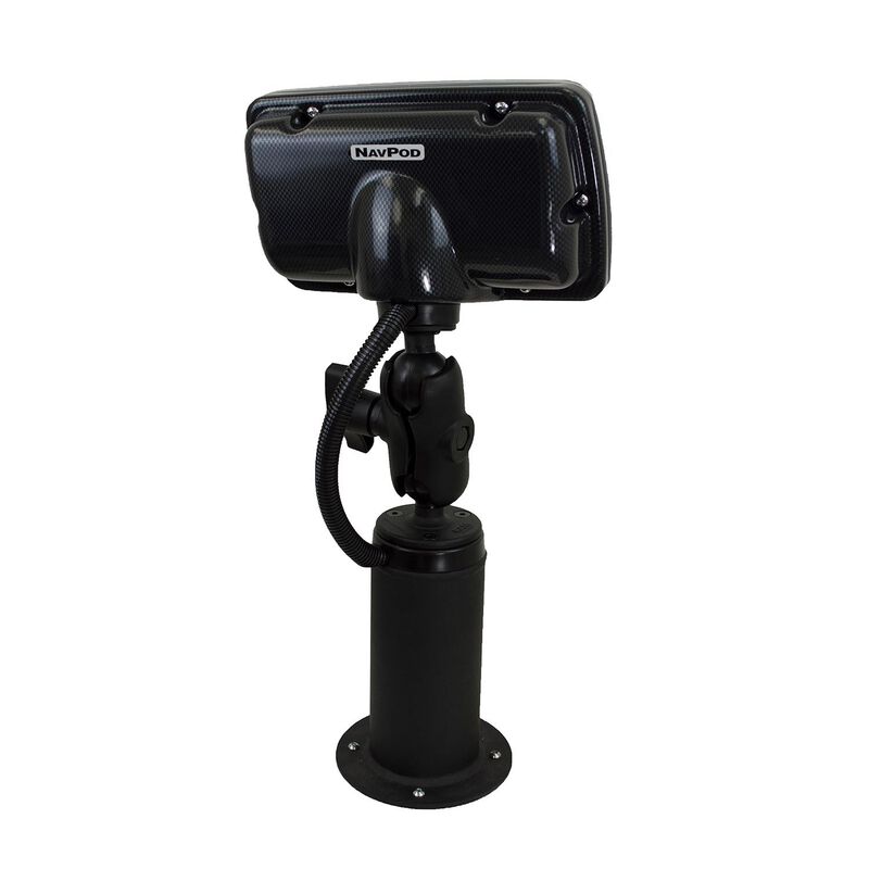 NAVPOD PedestalPod with RAM Mount Pre-Cut for Garmin echoMAP PLUS 72sv ...