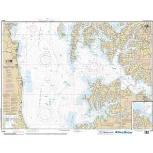 NOAA Maptech® NOAA Recreational Waterproof Chart-Chesapeake Bay ...
