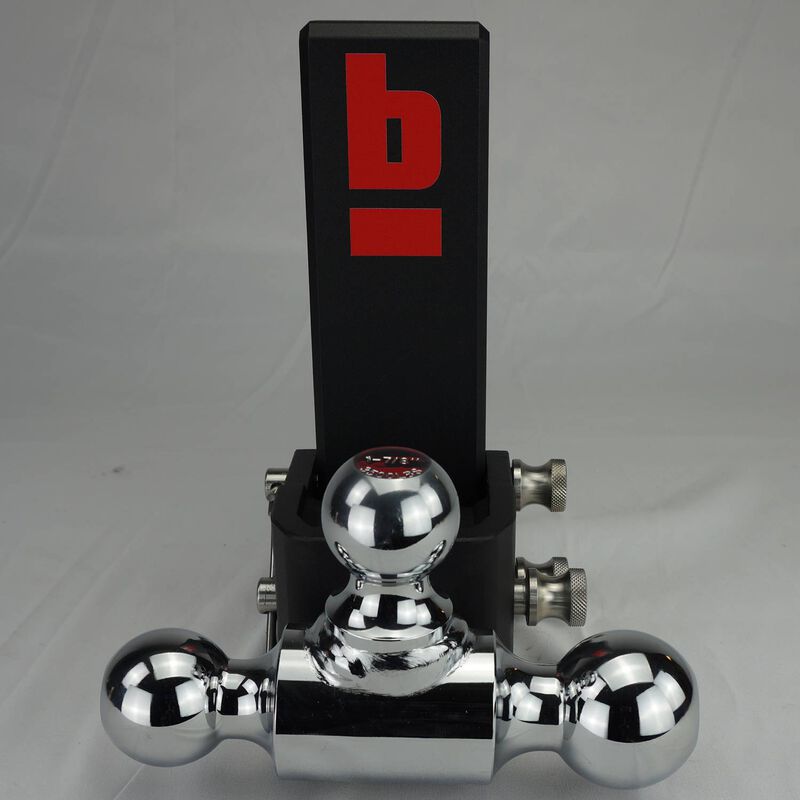 BROK Adjustable Rotating Tri-Ball Receiver, 7" Drop | West Marine