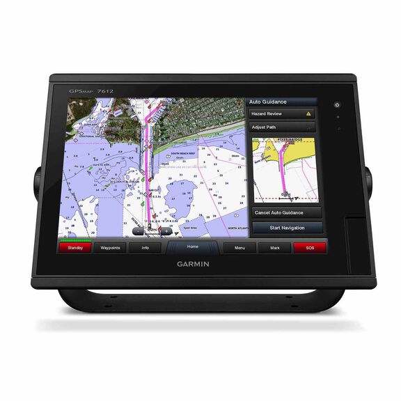 GARMIN GPSMAP 7612 Chartplotter with U.S. BlueChart g2 and LakeVu HD ...