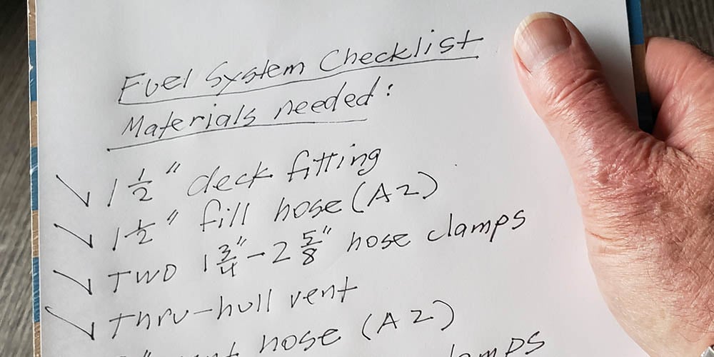 Boat Fuel Tank & Fuel Systems Installation Checklist | West Marine