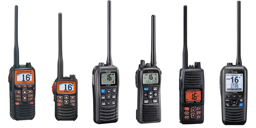 Our Top 6 Handheld VHF Radios | West Marine