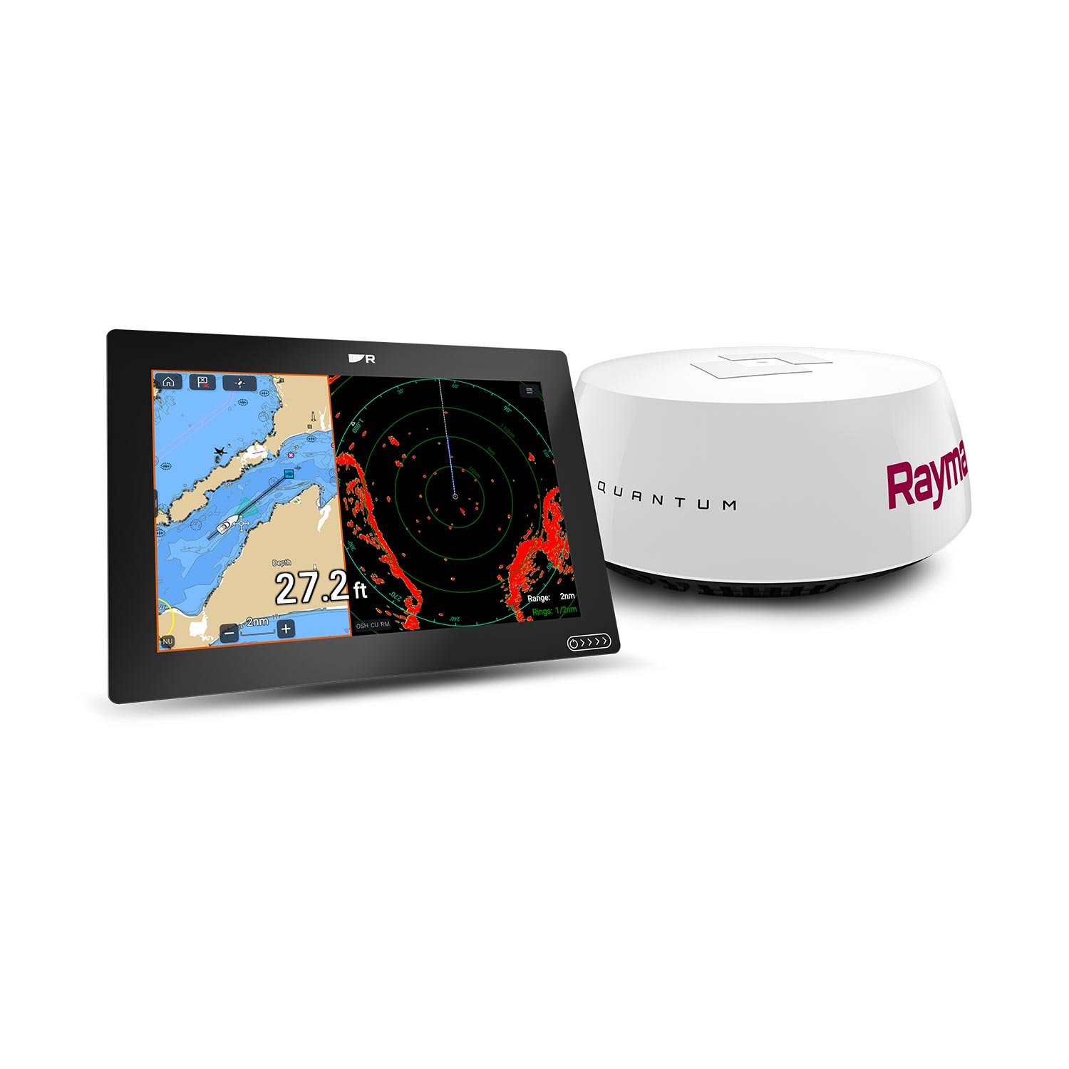 Raymarine Axiom 12 RV MFD with Charts & Quantum Radar